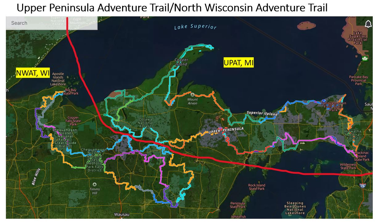 New Trip! Michigan Upper Peninsula Adventure Trail (UPAT) and North ...